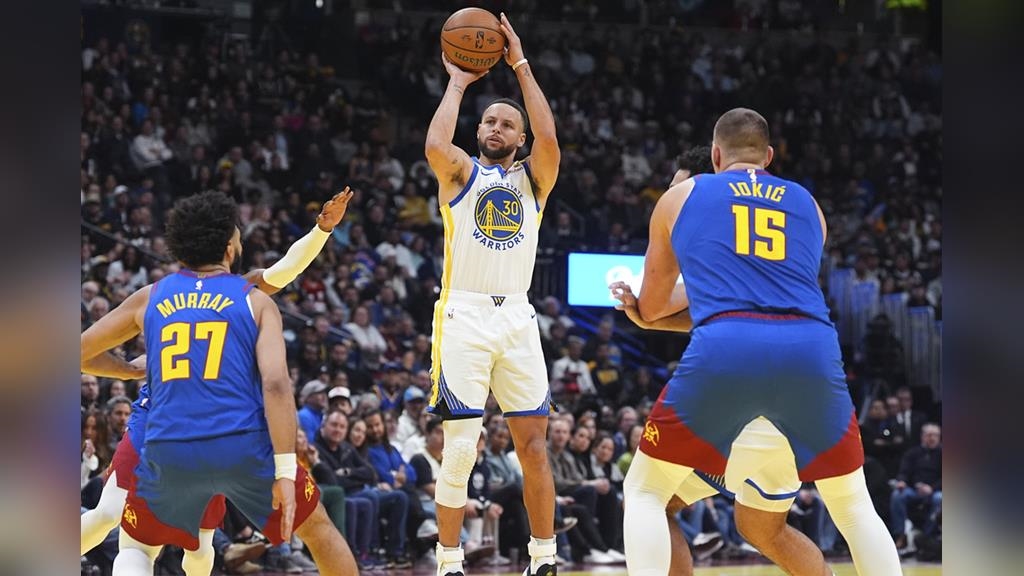 NBA(影)／咖哩小子大戰小丑！ 約基奇38分全能演出賞勇士5連敗｜四季線上4gTV