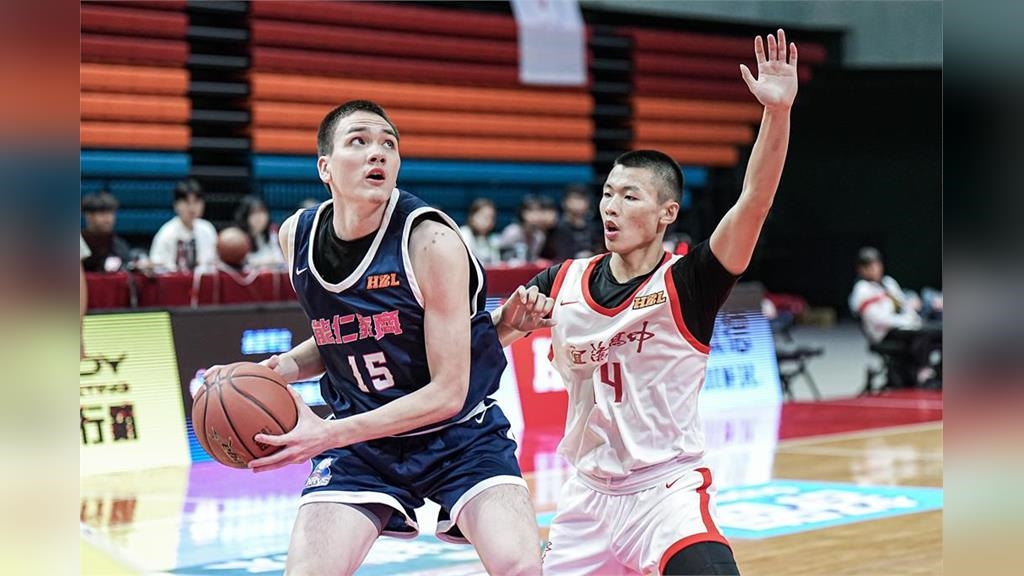 HBL「能仁約基奇」攻17分14籃板 107比60大勝宜蘭高中｜四季線上4gTV
