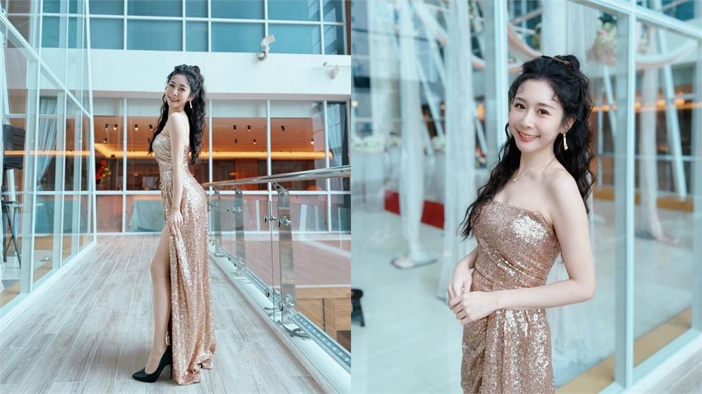 Albee熱舞「左搖右晃」大穿幫！低胸禮服「裂成兩半」網暈爛：冒泡了｜四季線上4gTV