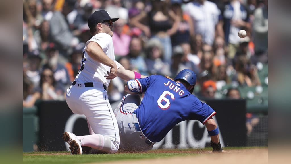 MLB(影)／手心手背都是肉! 母親節老虎戰遊騎兵Jung兄弟老媽面前同場較勁｜四季線上4gTV