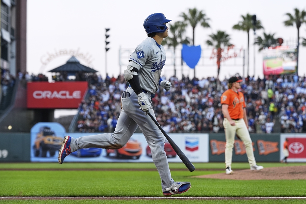 MLB(影)／大谷翔平炸裂海灣水花四濺！「噴濺全壘打」日本球員第一人｜四季線上4gTV